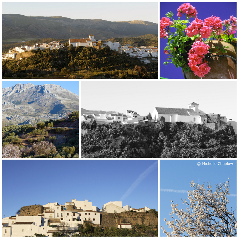 The village of El Burgo, Malaga province, Andalucía, Southern Spain