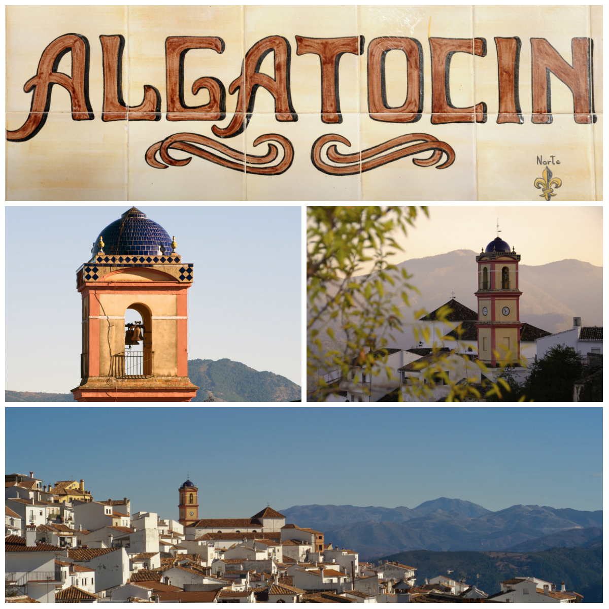 The village of Algatocin in the Malaga province, Andalucia, Southern Spain