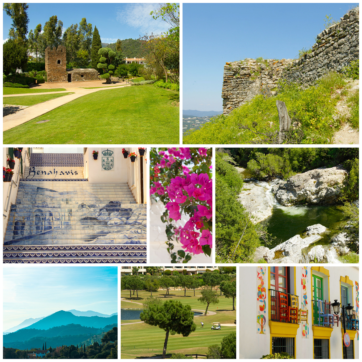 The village of Benahavis in the Malaga province, Andalucía, Southern Spain