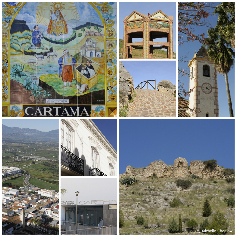 The village of Cártama in the Malaga province, Andalucía, Southern Spain