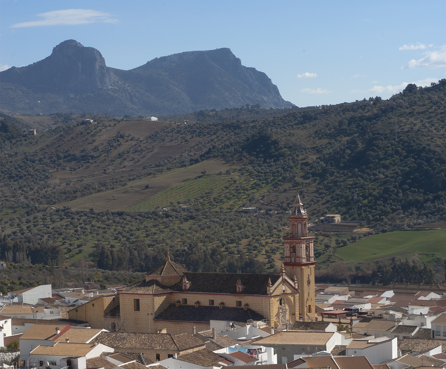 The village of Algodonales in the Cadiz province, Andalucia, Southern Spain