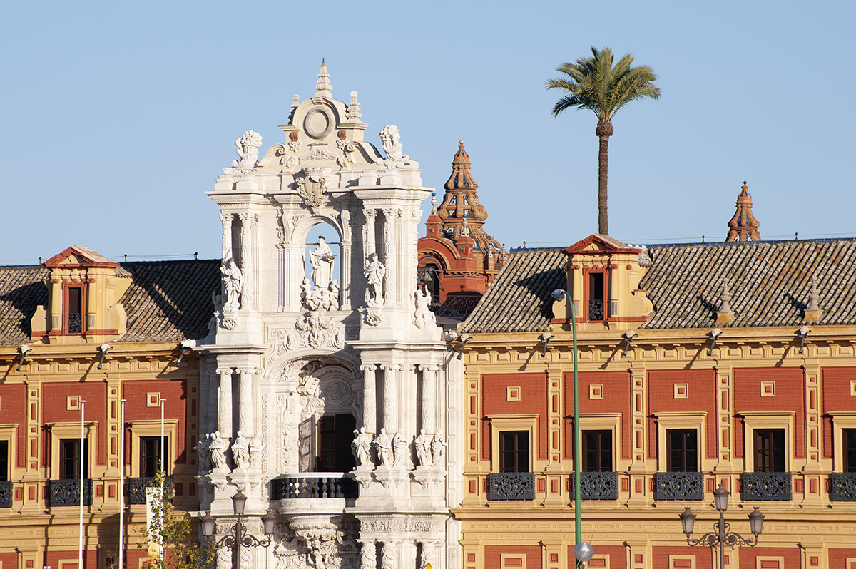 Seville San Telmo Palace, The City of Seville main sights, Sevilla ...