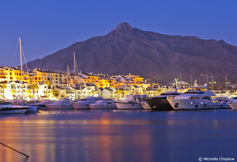 Main Sights in Puerto Banus, Costa del Sol, Andalucía, Southern Spain