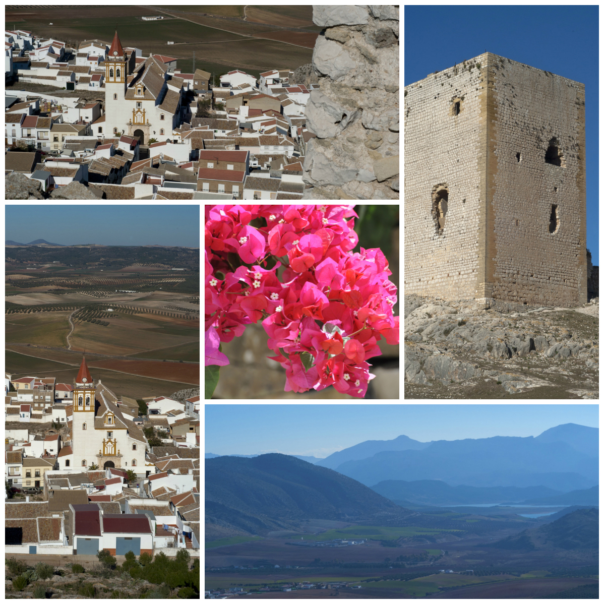 The village of Teba in the Malaga province, Andalucía, Southern Spain