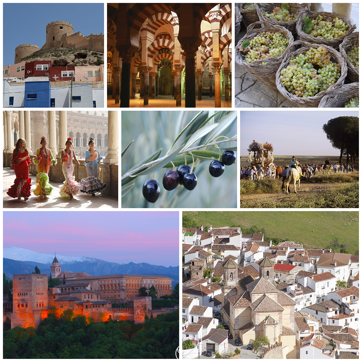 Provinces of Andalucia |Huelva, Sevilla, Córdoba, Jaén, Granada, Cádiz ...