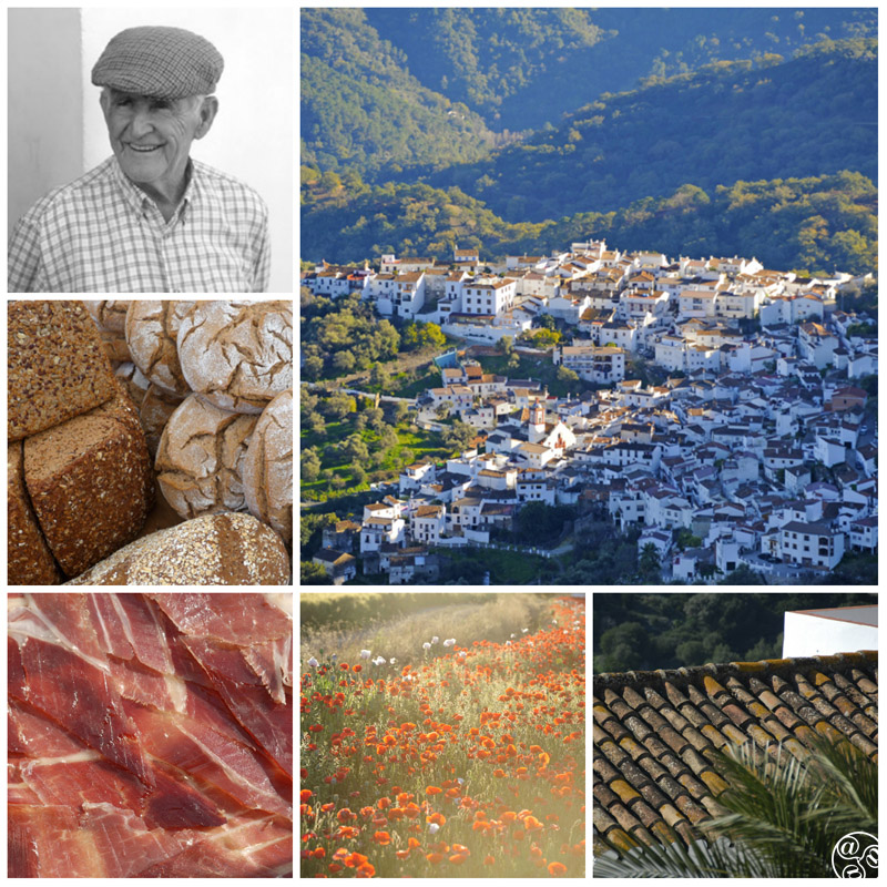 The village of Benarrabá in the Malaga province, Andalucía, Southern Spain