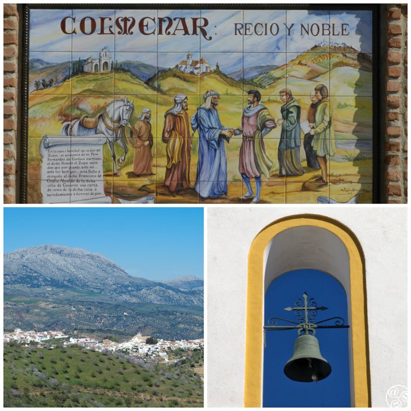 The village of Colmenar in the Malaga province, Andalucía, Southern Spain