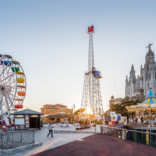 Tibidabo Panoramic Area: Entry + Cuca de Llum & TibiBus Access ...