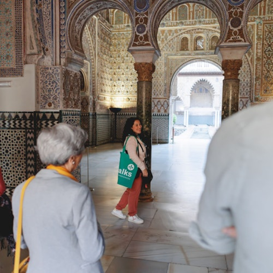 Seville: Guided Walking Tour + Alcazar, Cathedral & Giralda Tower Entry ...