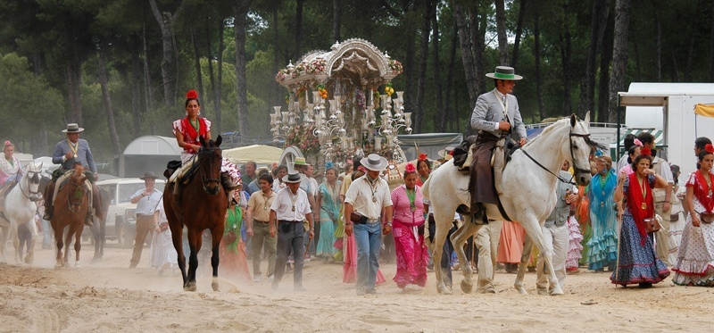 The El Rocio Pilgrimage, Lower Andalucia, Andalucia Magazine, festivals ...